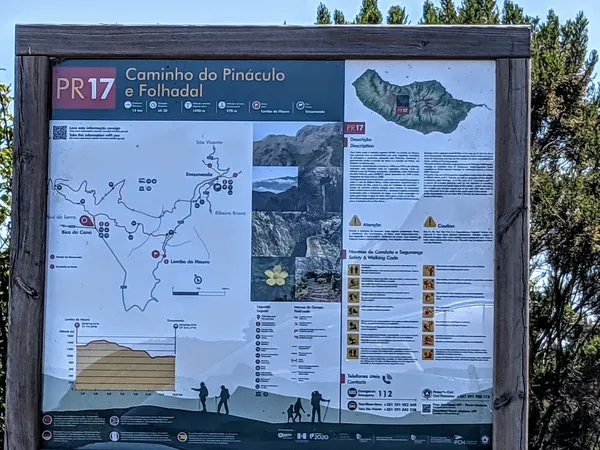 Pr17 Trail Start Caminho Do Pinaculo E Folhadal